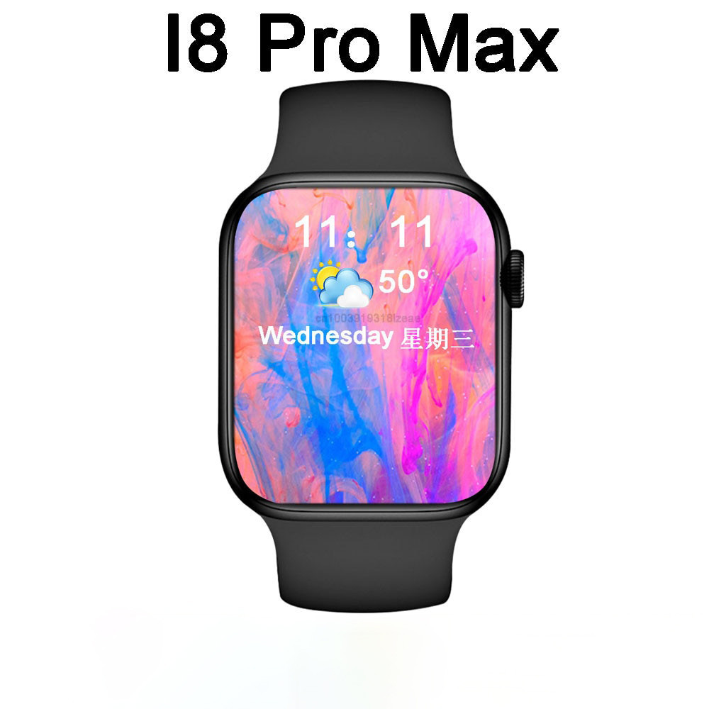 Jual I8 Pro Max Smartwatch Dengan Fitur Telepon Nfc Dan Tahan Air ...