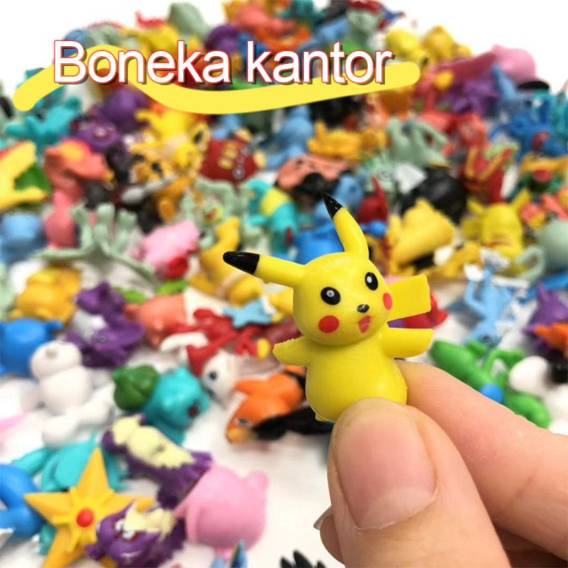 Jual Mainan Pokemon Action Mini Figure Menarik 24Pcs/48Pcs/72Pcs ...