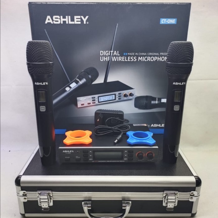 Jual microphone wireles ashley CT ONE produk - Putih | Shopee Indonesia