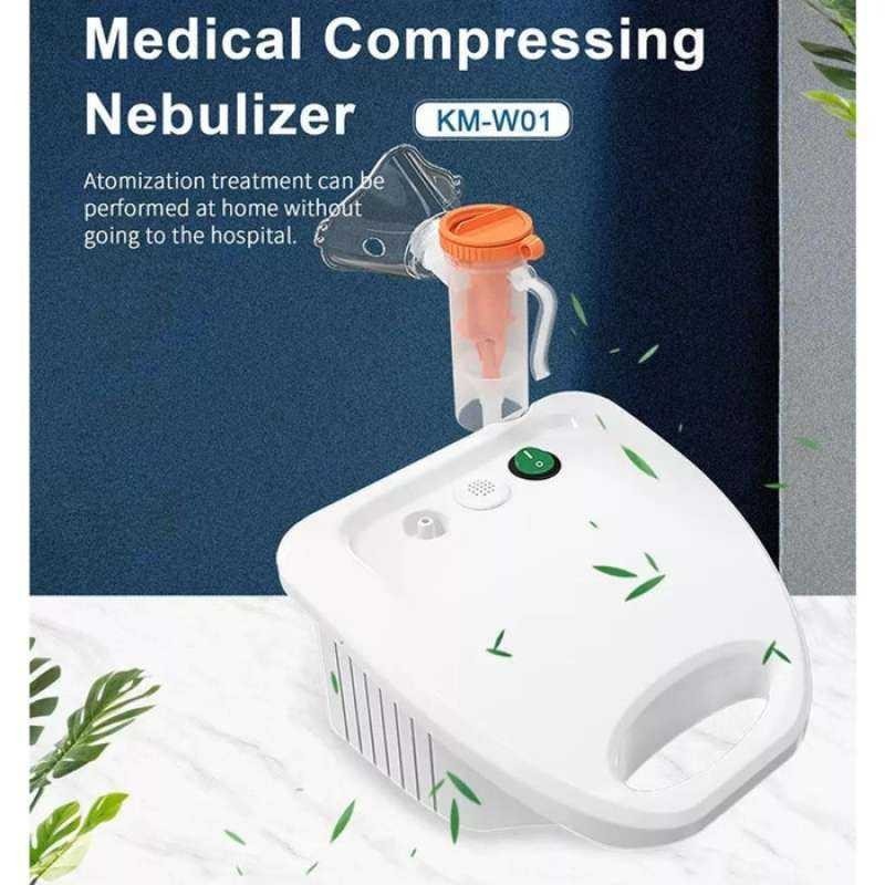 Jual Alat Terapi Pernapasan Medical Compressor Nebulizer Atomizer - KM-W01 | Shopee Indonesia