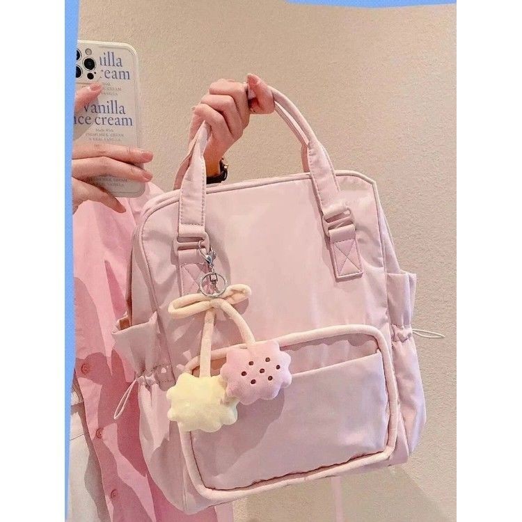 Jual Tas bahu ceri merah muda baru kampus di dalam tas sekolah ...