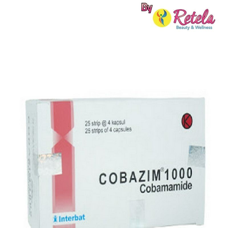 Jual COBAZIM 1000MG CAP STRIP ISI 4 CAPSUL | Shopee Indonesia