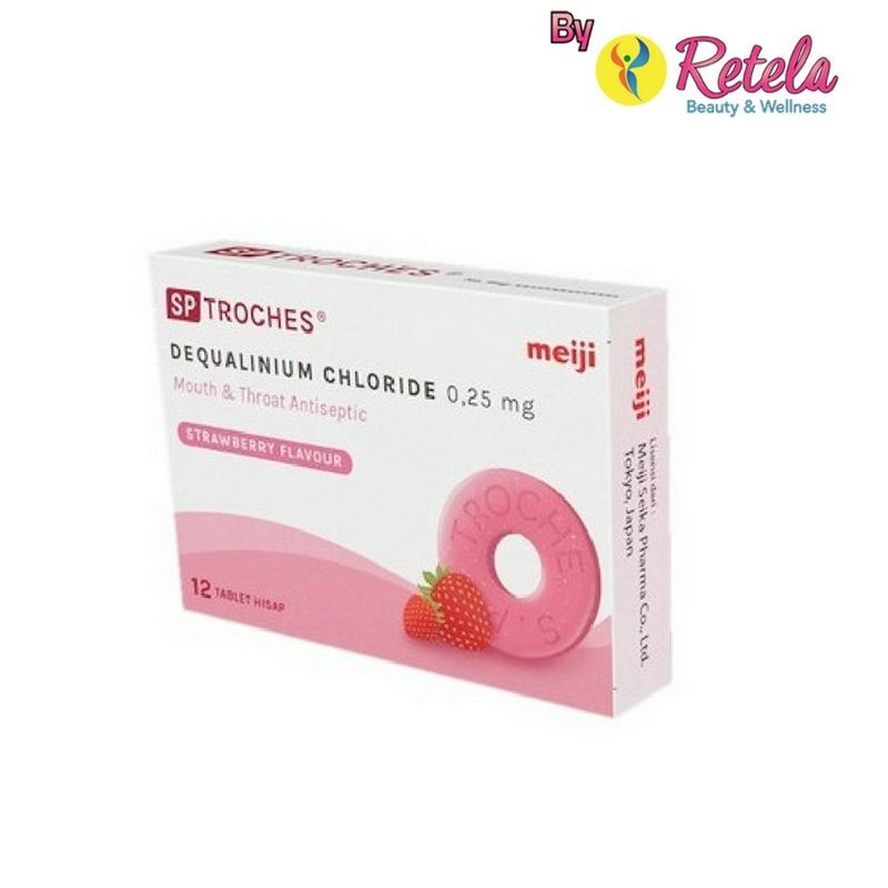 Jual SP TROCHES STRAWBERRY 1 BOX 12 TABLET | Shopee Indonesia