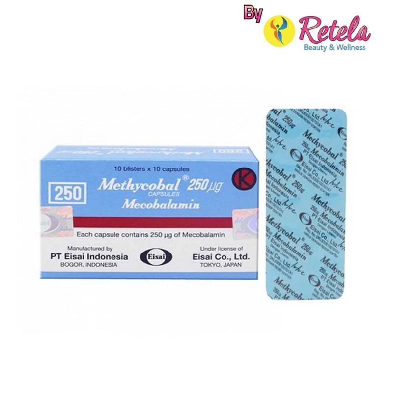 Jual Methycobal 250mcg 1 Strip 10 Capsul | Shopee Indonesia