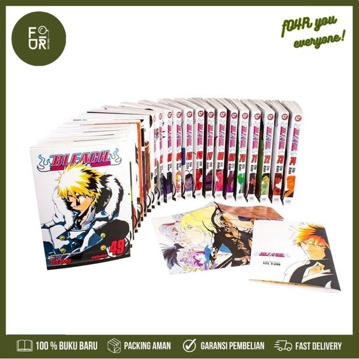 Jual Komik Bleach, Vol. 1-74 (Engllish) | Shopee Indonesia