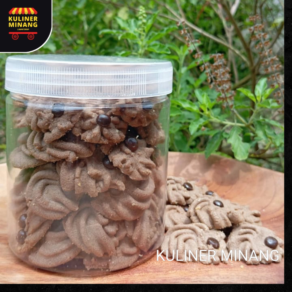 Jual Kuliner Minang Kue kering Semprit Coklat 287g cake Ramadhan ...