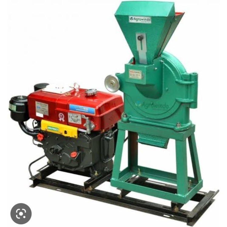 Jual MESIN GILING TEPUNG FFC 23 + DIESEL R180 STATER 8HP | Shopee Indonesia