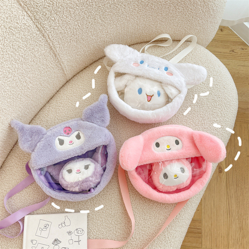 Jual TAS SANRIO MODEL TAS BONEKA TAS SELEMPANG ANAK LUCU CINNAMOROLL ...