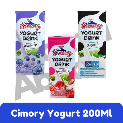 Jual CIMORY YOGURT 200ML | CIMORY YOGURT STRAWBERRY BLUEBERRY ORIGINAL | Shopee Indonesia