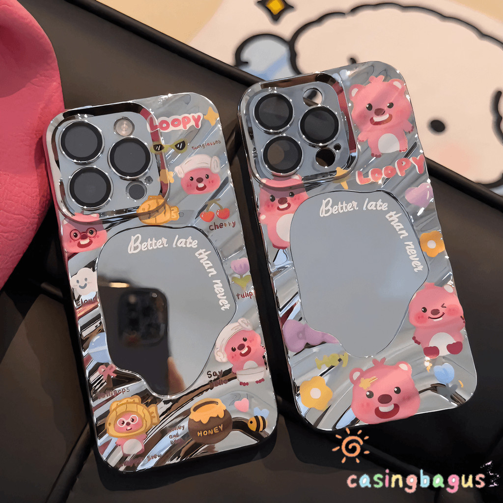 Jual Case Mirror Loopy Softcase Sassing Lucu Casing hp Samsung A02S ...
