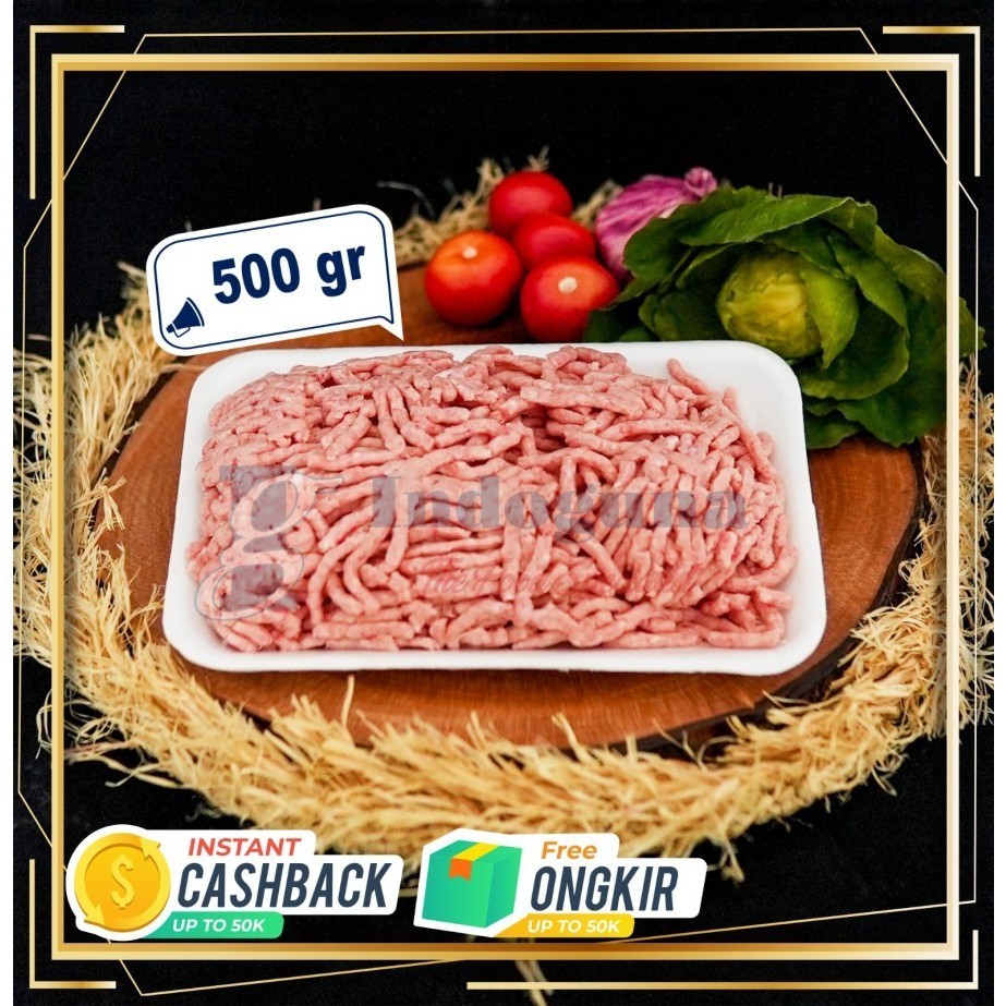 Jual VEAL GROUND BEEF 500GR / DAGING GILING SAPI MUDA 500GR | Shopee ...