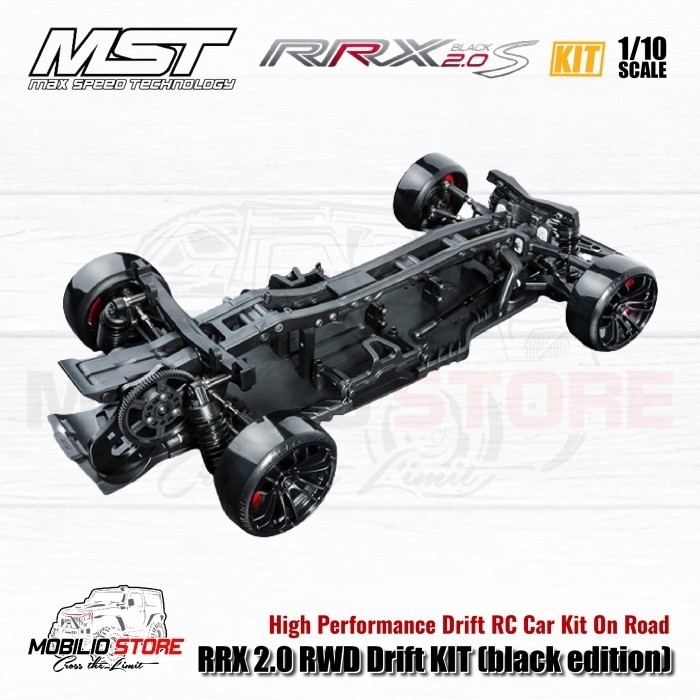 Jual MST RRX 2.0 1/10 Scale RWD Black Edition EP Drift Car KIT RC ...