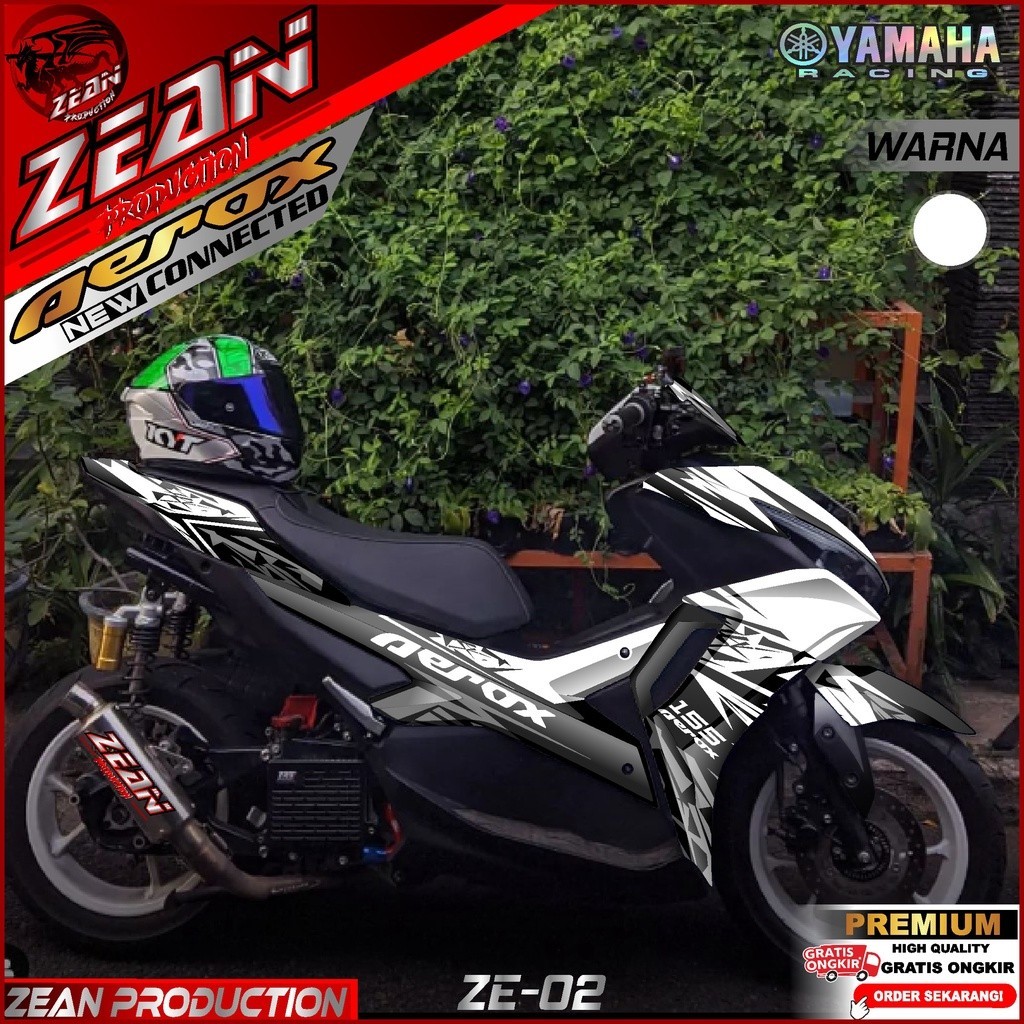 Jual Decal Sticker All New Aerox 155 Connected 2020 2021 2022 2023 Fullbody - Dekal Stiker ...