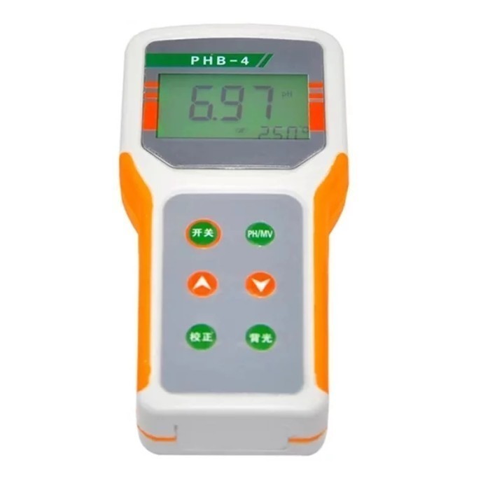 Jual Portable PHB-4 PH Meter Automatic Temperature Compensation pH ...