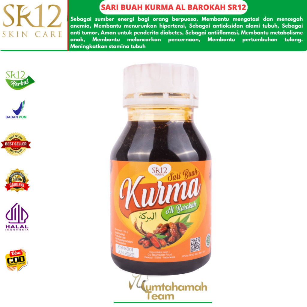 Jual SARI BUAH KURMA AL BAROKAH SR12 / SARI KURMA ASLI / MENINGKATKAN ... Jual SARI BUAH KURMA AL BAROKAH SR12 / SARI KURMA ASLI / MENINGKATKAN ...