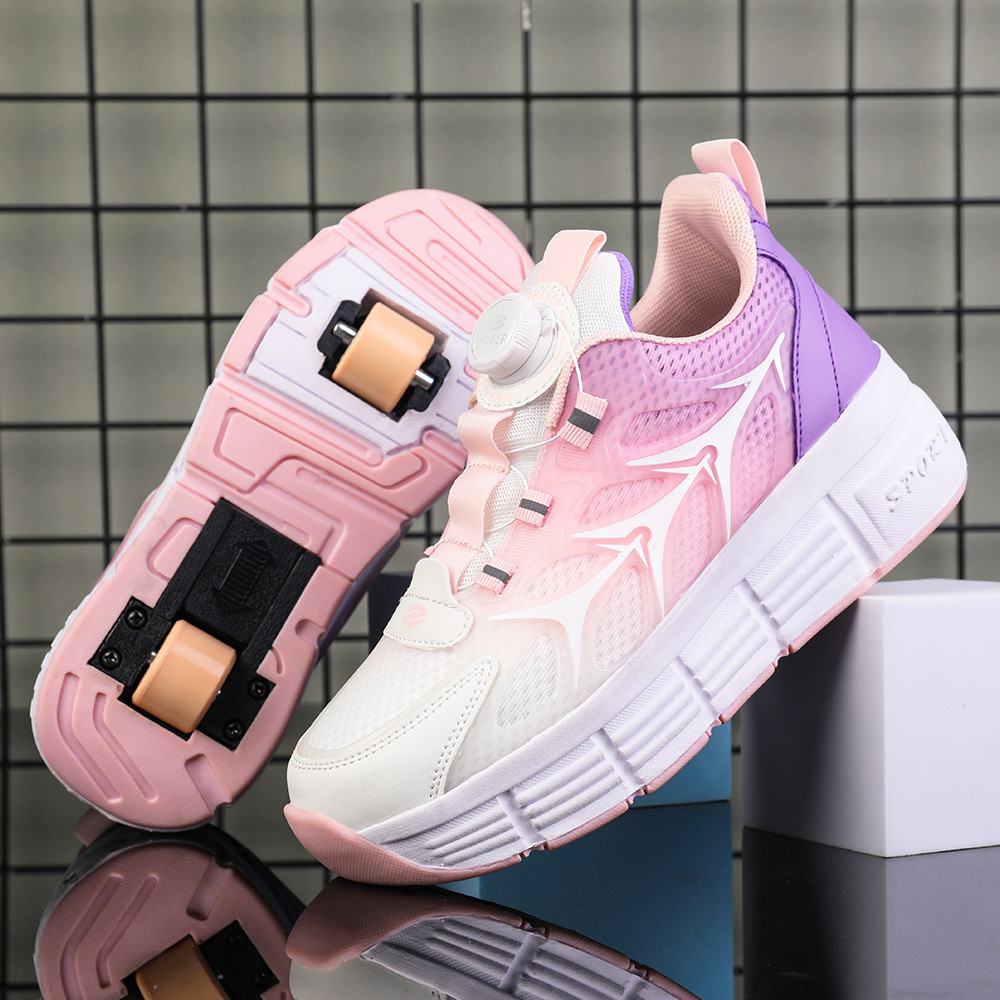 Jual Sepatu Roda Ganda Anak Laki-laki Perempuan Heelys Sepatu Siswa ...