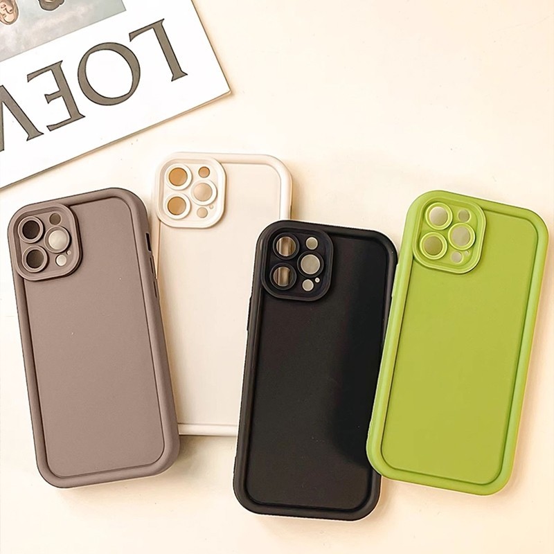 Jual Hitam putih yang populer soft casing iphone 15 pro max 15 plus 11 ...