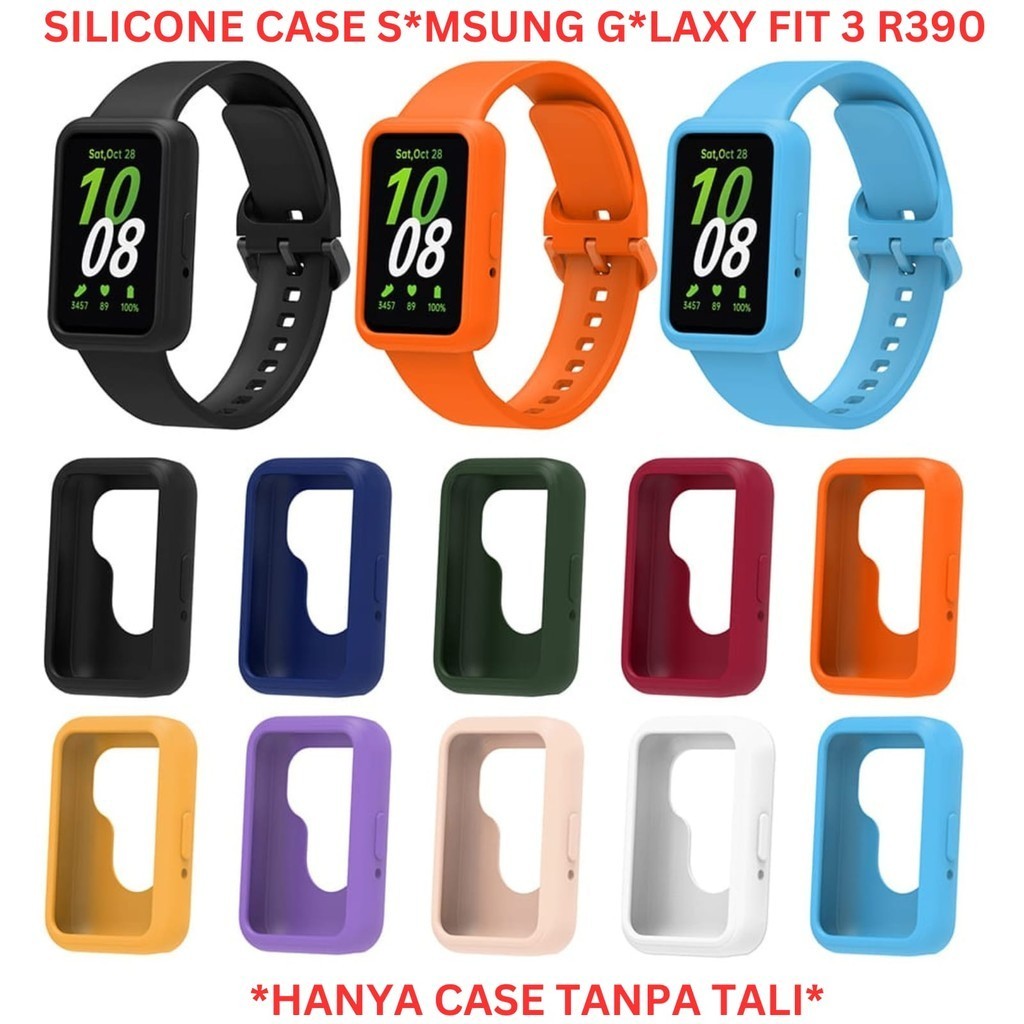 Jual Silicone Case untuk Samsung Galaxy Fit 3 FIT3 R390 Bumper Cover ...