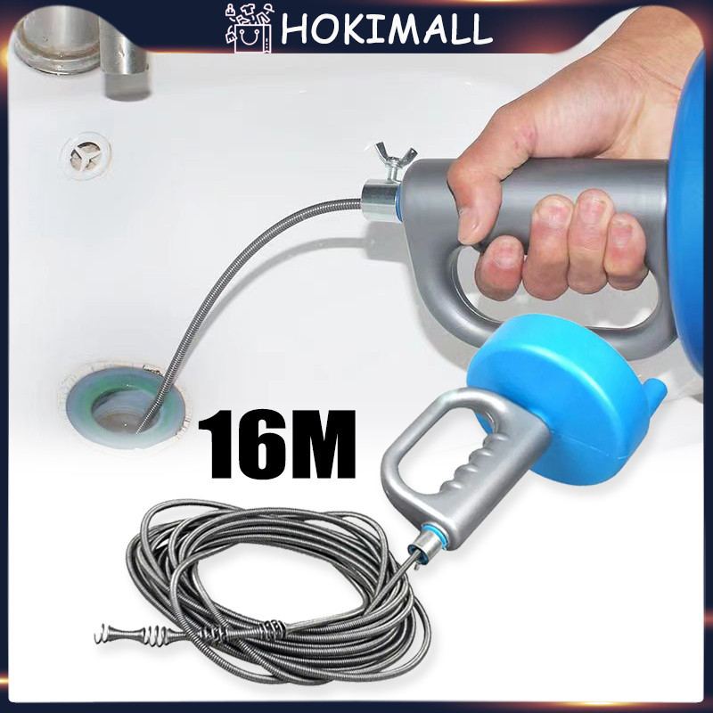Jual Pipe Cleaner 16 Meters Panjang Alat Pembersih Saluran Pipa ...
