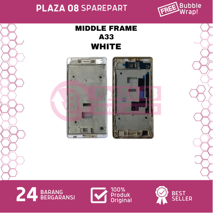 Jual MIDDLE FRAME OPPO A33 (WHITE) | Shopee Indonesia