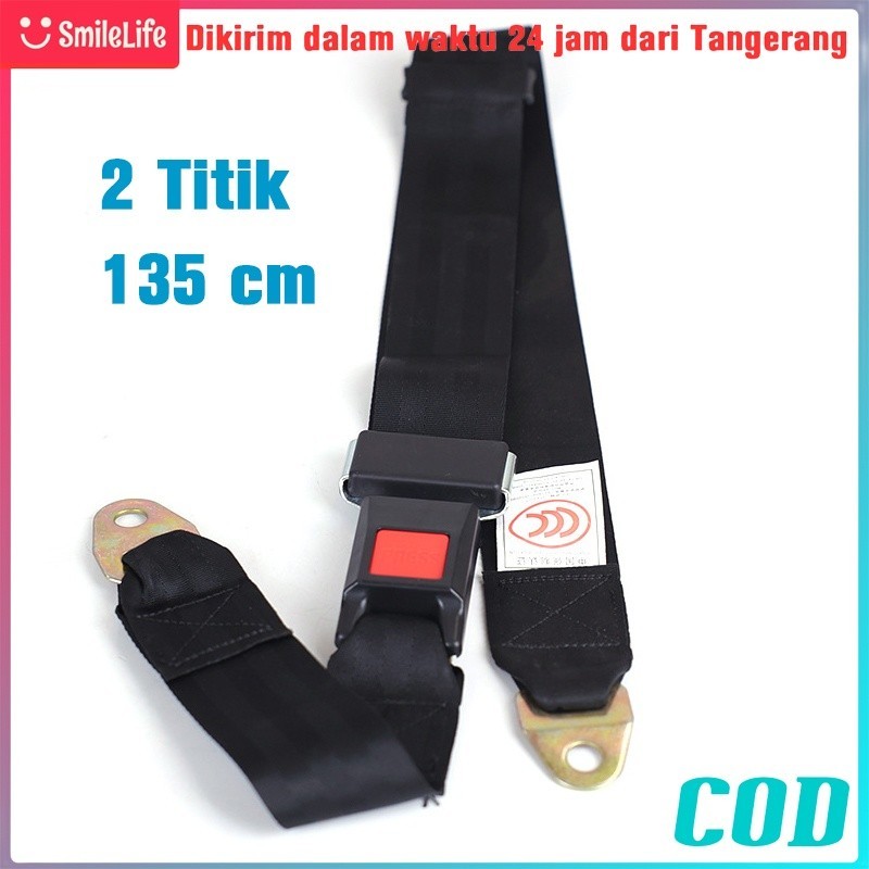 Jual Safety Belt Mobil/Sabuk Pengaman Dua Titik/Yang Dapat Disesuaikan ...
