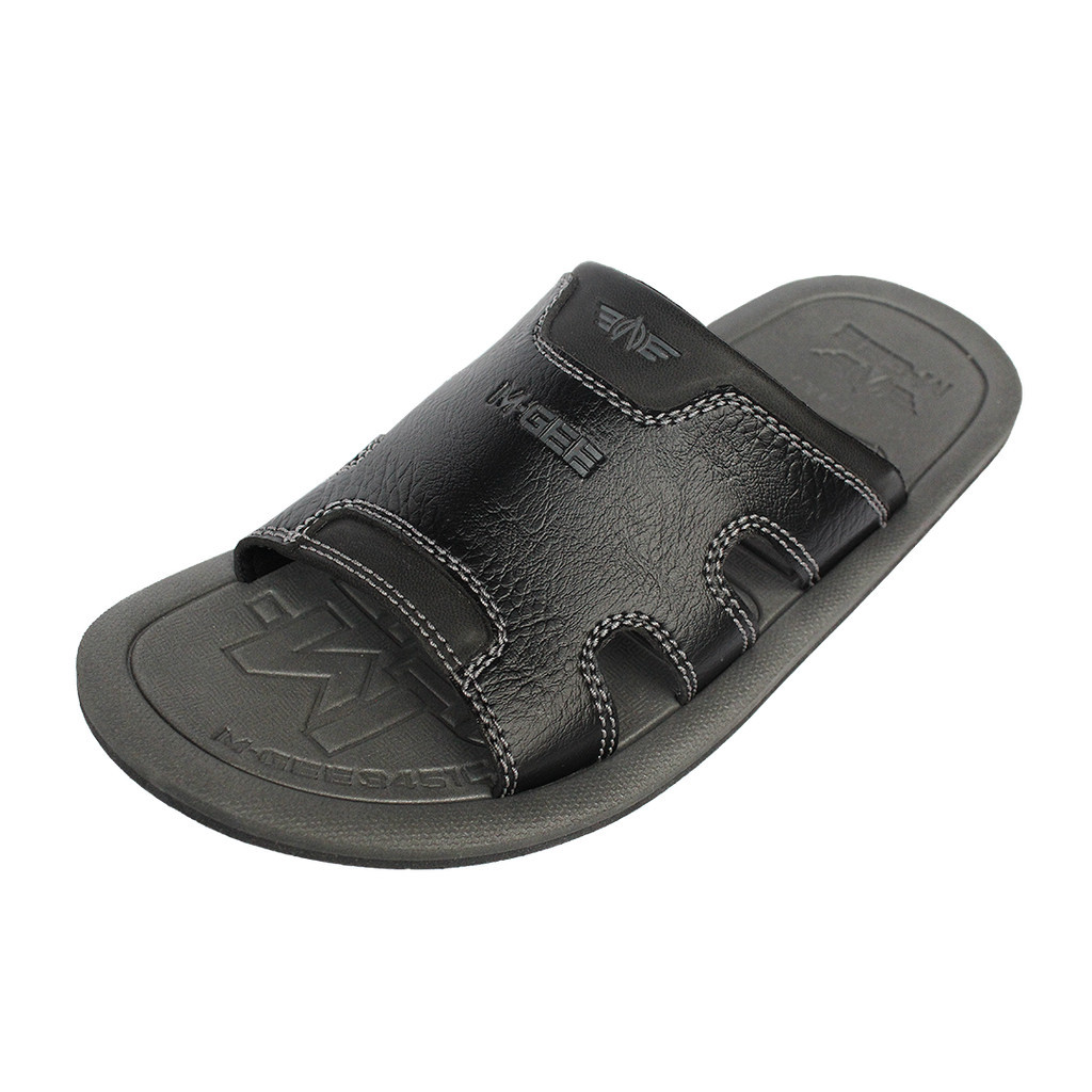 Jual M.Gee Sandal Pria Sendal Casual Mgee Original MG-SEMPANI Hitam ...