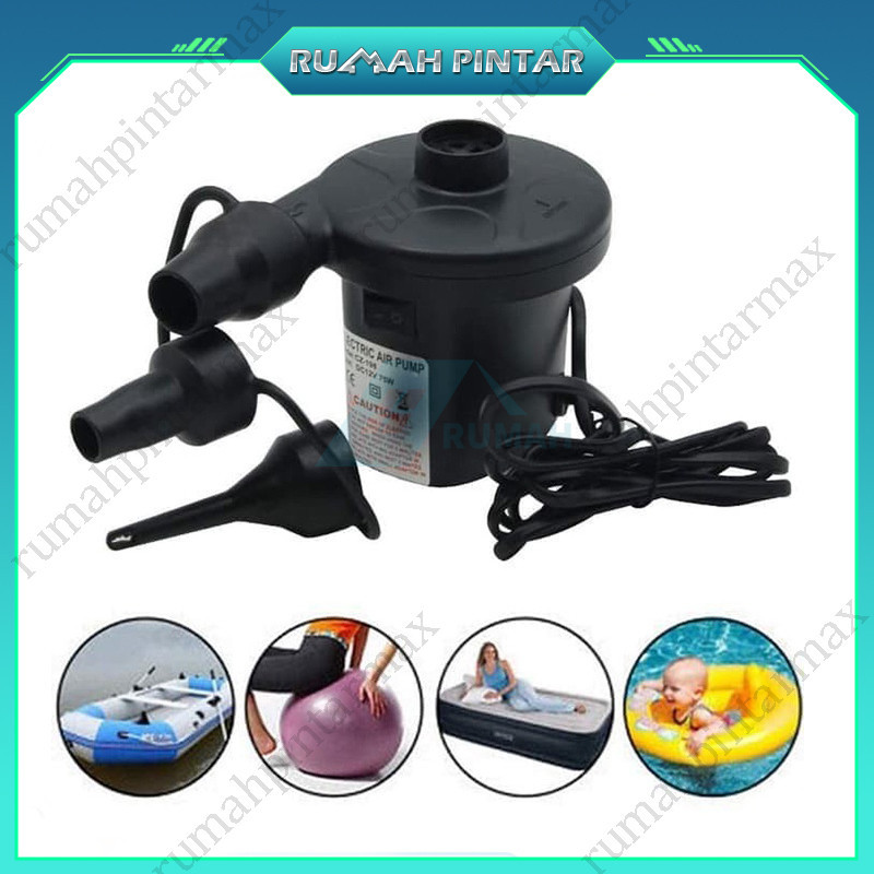 Jual Pompa Angin Listrik/kolam renang/kasur angin bisa sedot/Pompa Angin Listrik Electric Air ...