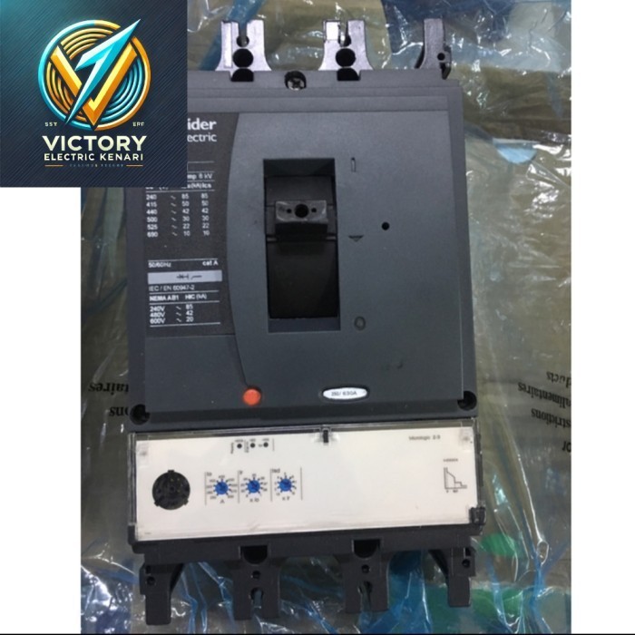 Jual MCCB BREAKER NSX630N NSX630A LV432893 Schneider Compact NSX630N ...