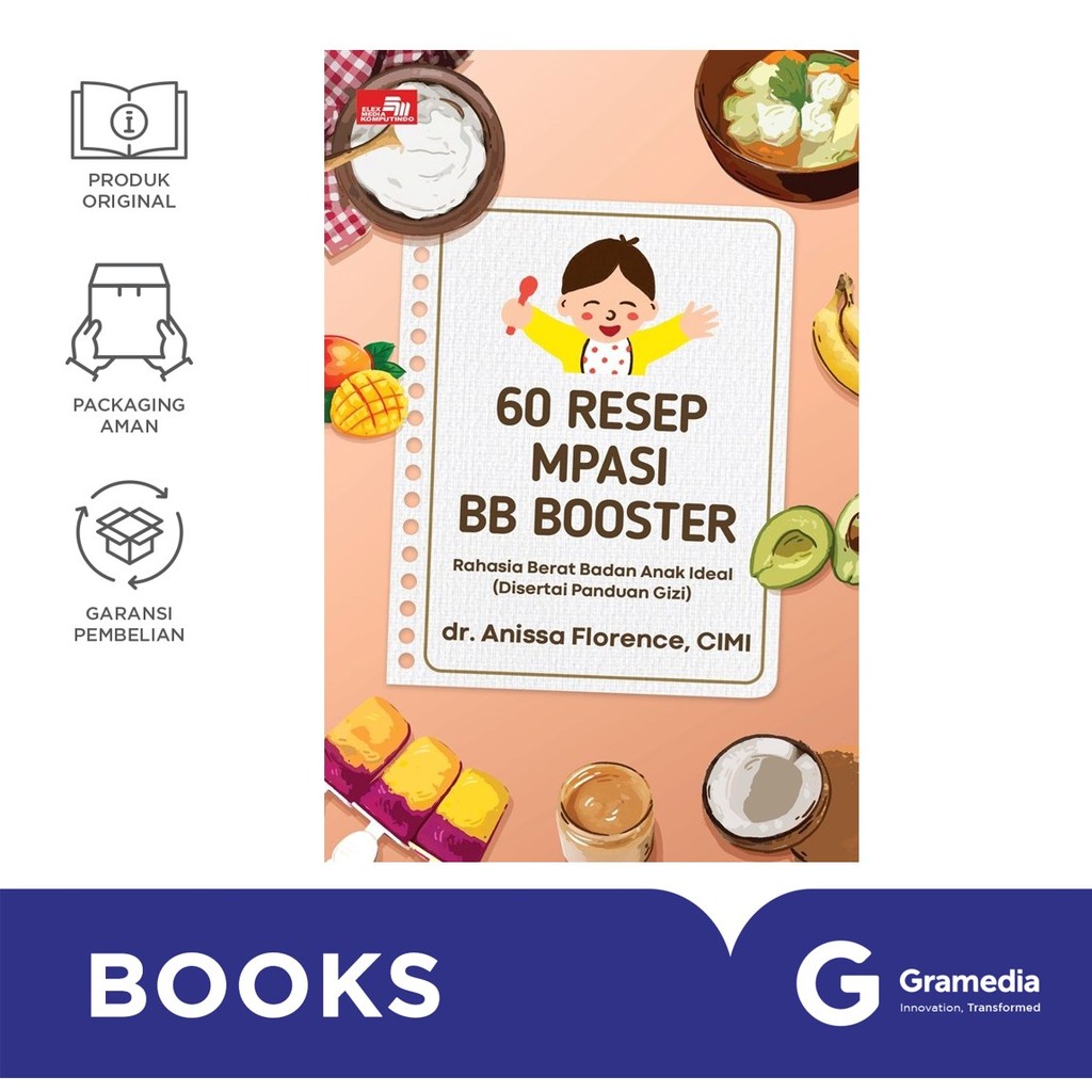 Jual 60 Resep MPASI BB Booster, Rahasia Berat Badan Anak Ideal (Disertai Panduan Gizi) | Shopee ...