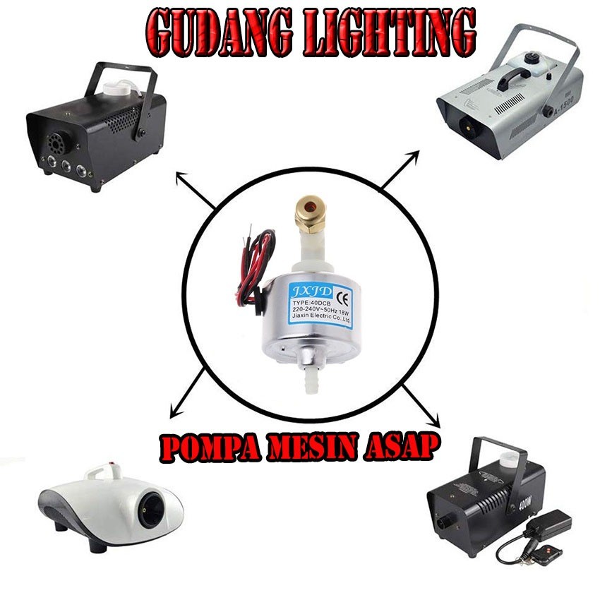 Jual Pompa Mesin Asap atau Fogging Untuk Mesin Panggung 900W / 1500W ...