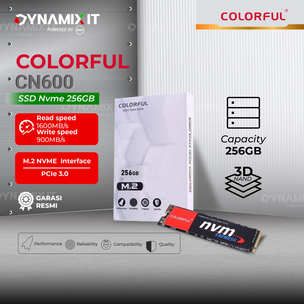 Jual Colorful SSD CN600 256GB M.2 NVME | Shopee Indonesia
