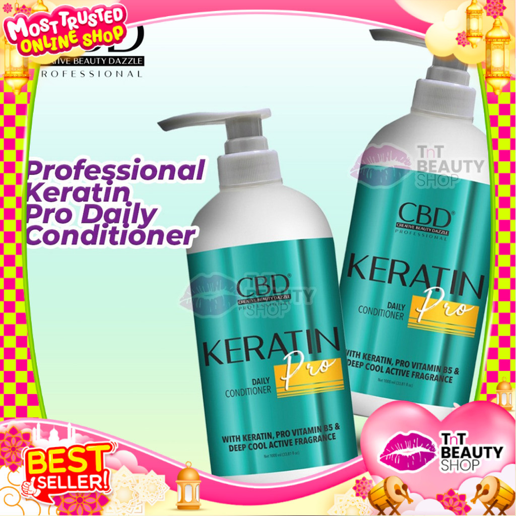 Jual CBD Professional Keratin Pro Daily Conditioner - 1000ml - 250ml ...