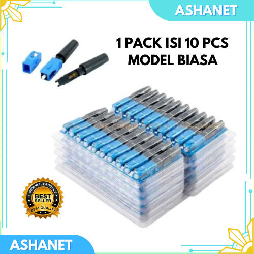 Jual Fast Connector UPC Fiber Optic FastCon Model Biasa 1Pack/10Pcs ...