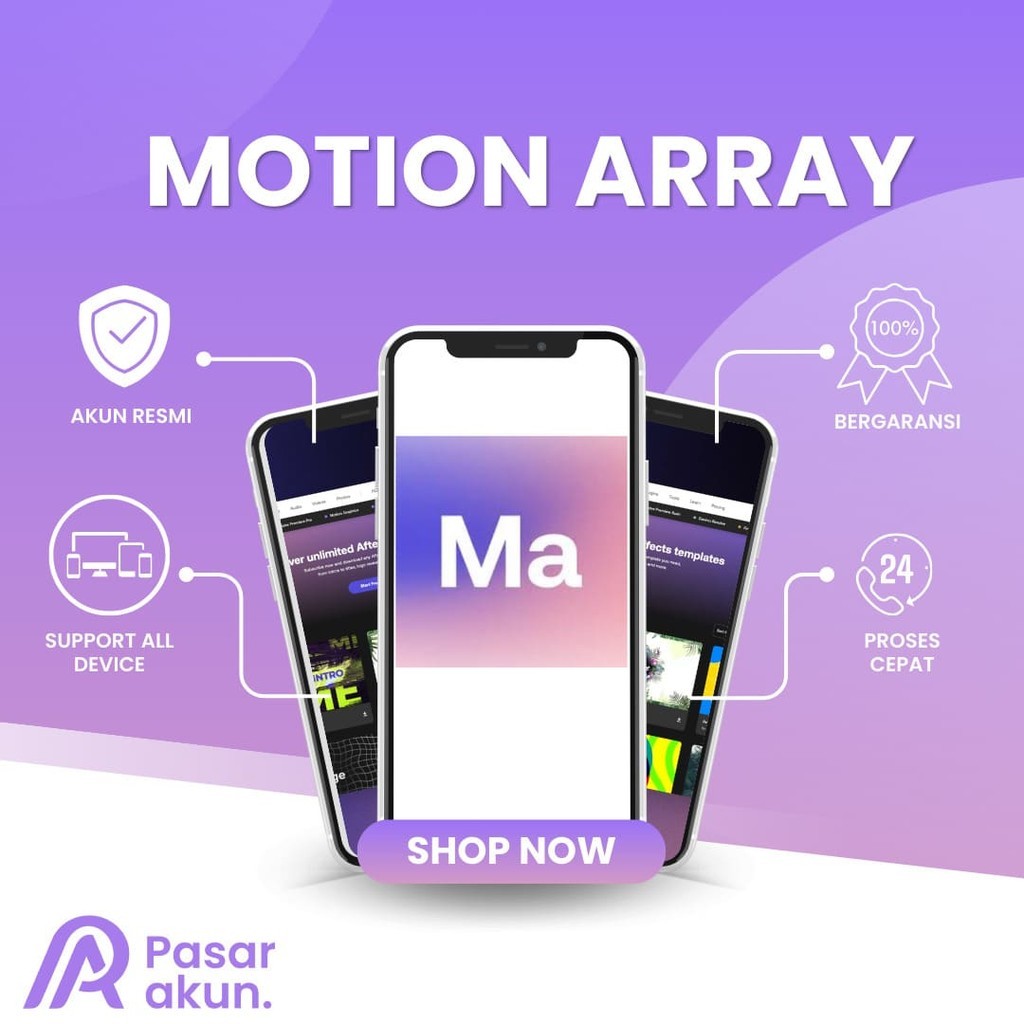 Jual Motion Array Premium 1 Tahun Untuk Semua Device Garansi Full (Buka ...