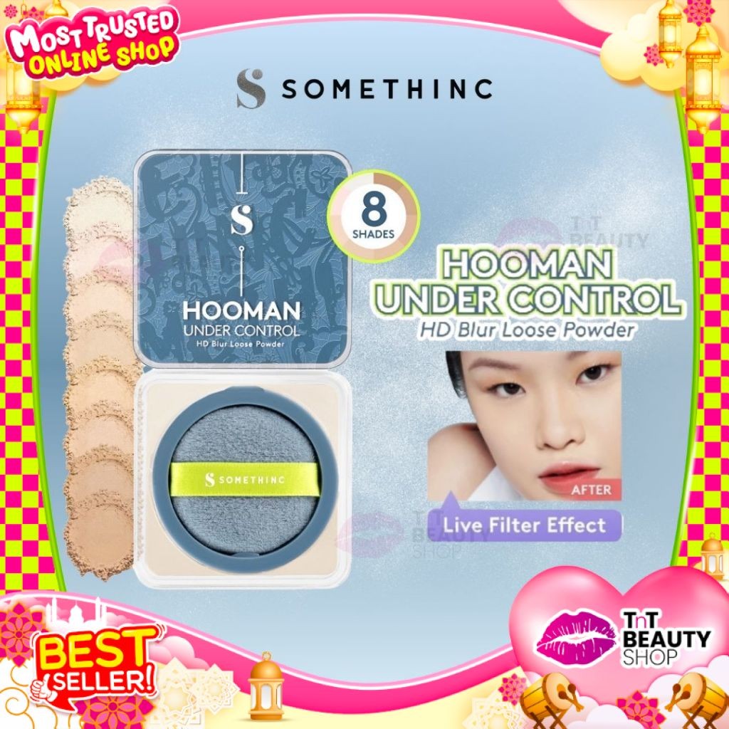 Jual Somethinc Hooman Under Control HD Blur Loose Powder 11gr Bedak ...