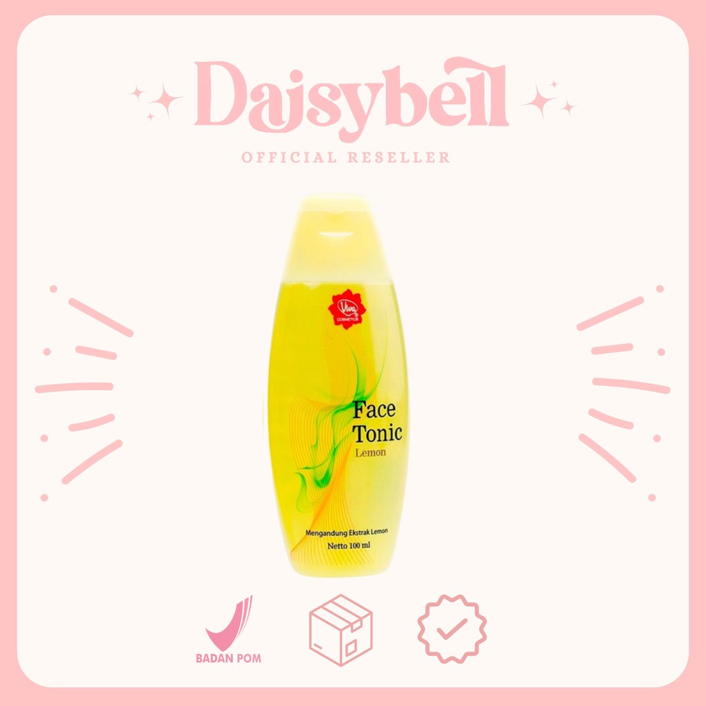 Jual Viva Face Tonic Lemon (100 ml & 200 ml) | Shopee Indonesia