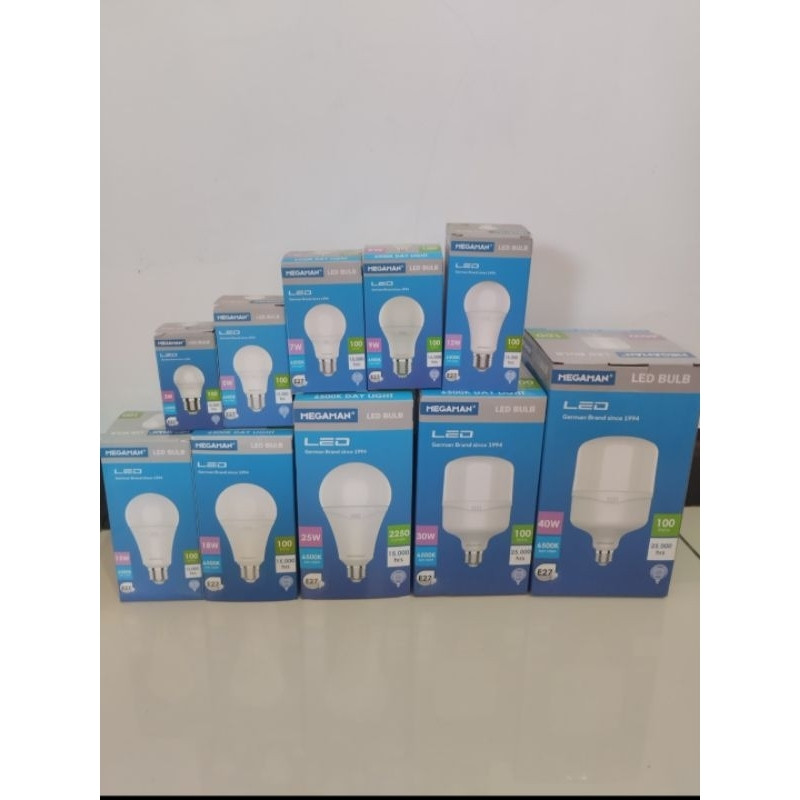 Jual megaman lampu 5w 7w 9w 12w 18w | Shopee Indonesia