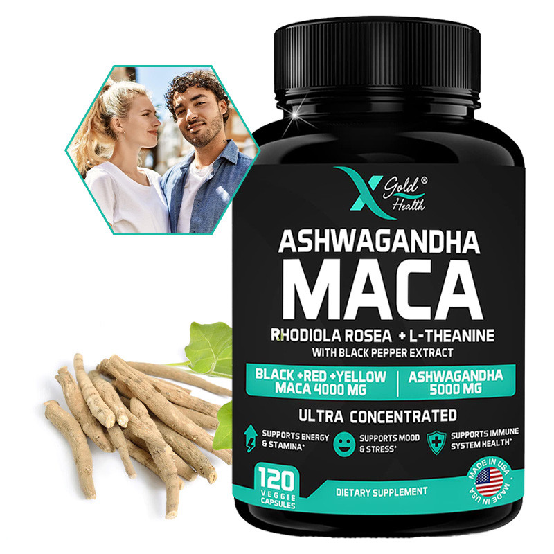 Jual Akar Maca - dengan Ashwagandha, Rhodiola Rosea - Dukungan Energi ...