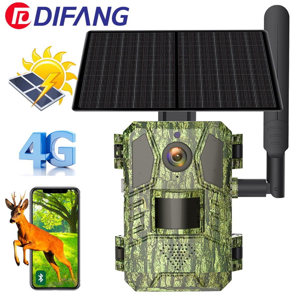Jual Solar Hunting Trail Camera Outdoors Waterproof IP66 4G SIM Card ...