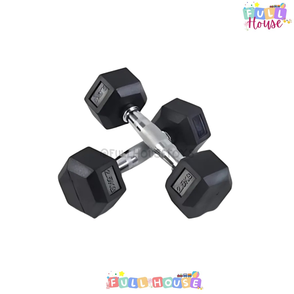 Jual Hexagonal Dumbell / dumble segi delapan | Shopee Indonesia