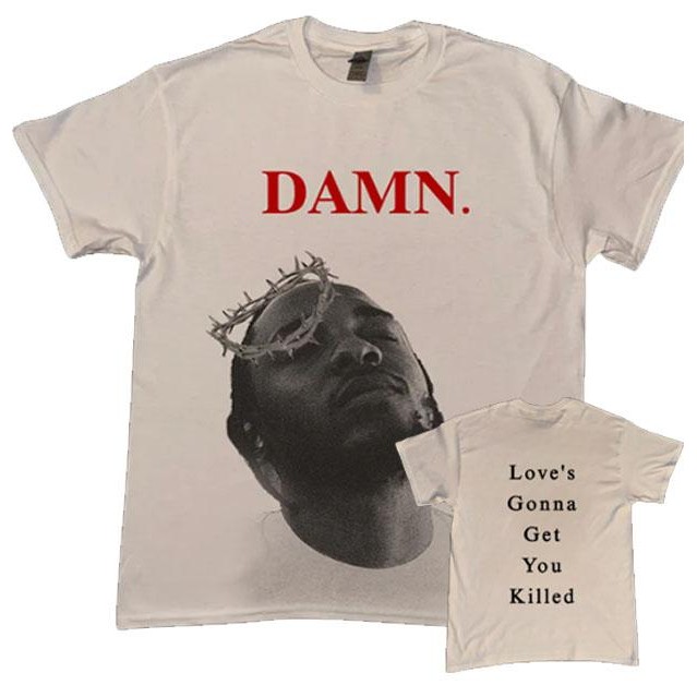 Jual Kaos Rapper Kendrick Lamar love's gones X Drake T Shirt Oversize ...