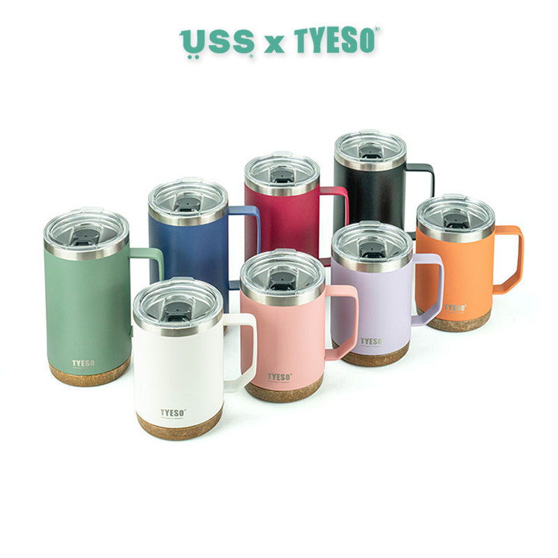 Jual Tyeso Tumbler Mug Stainless Steel 710ml TS-8837 Gelas Motif Kayu Coffee Cup Vacuum ...