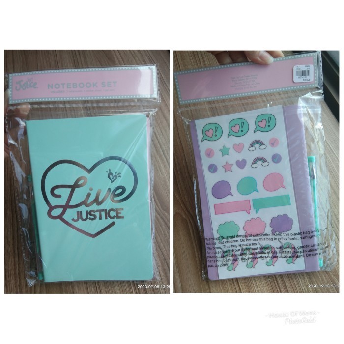 Jual JUSTICE NOTEBOOK SET - ALAT TULIS SET | Shopee Indonesia