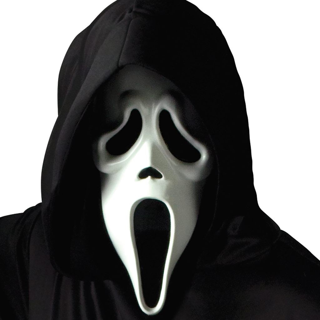 Jual Scream Ghostface Mask Latex Horor Full Head Topeng Halloween Scary ...