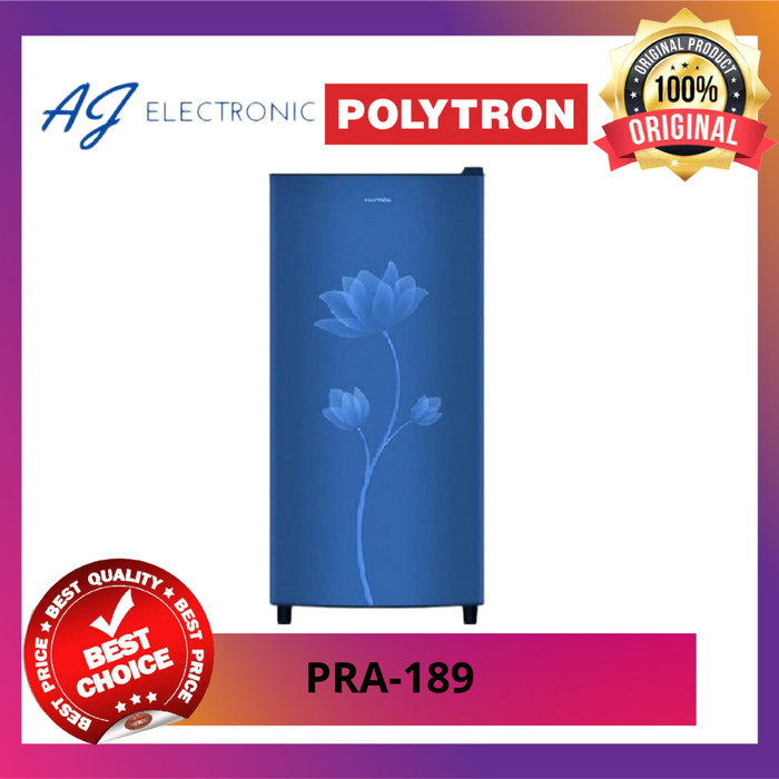 Jual KULKAS POLYTRON PRB-189 / PRB189 / PRB 189 , 1 PINTU | Shopee ...
