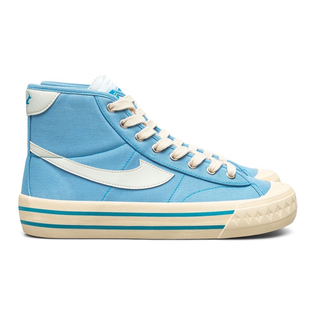 Jual Sepatu Compass Retrograde Hi Decon Baby Blue Cyan | Shopee Indonesia