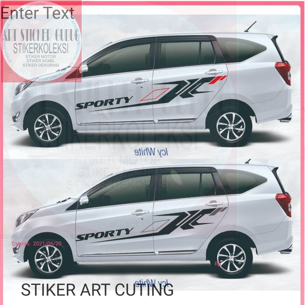Jual STIKER CUTTING MOBIL STRIPING LIS VARIASI STIKER MOBIL Stiker ...