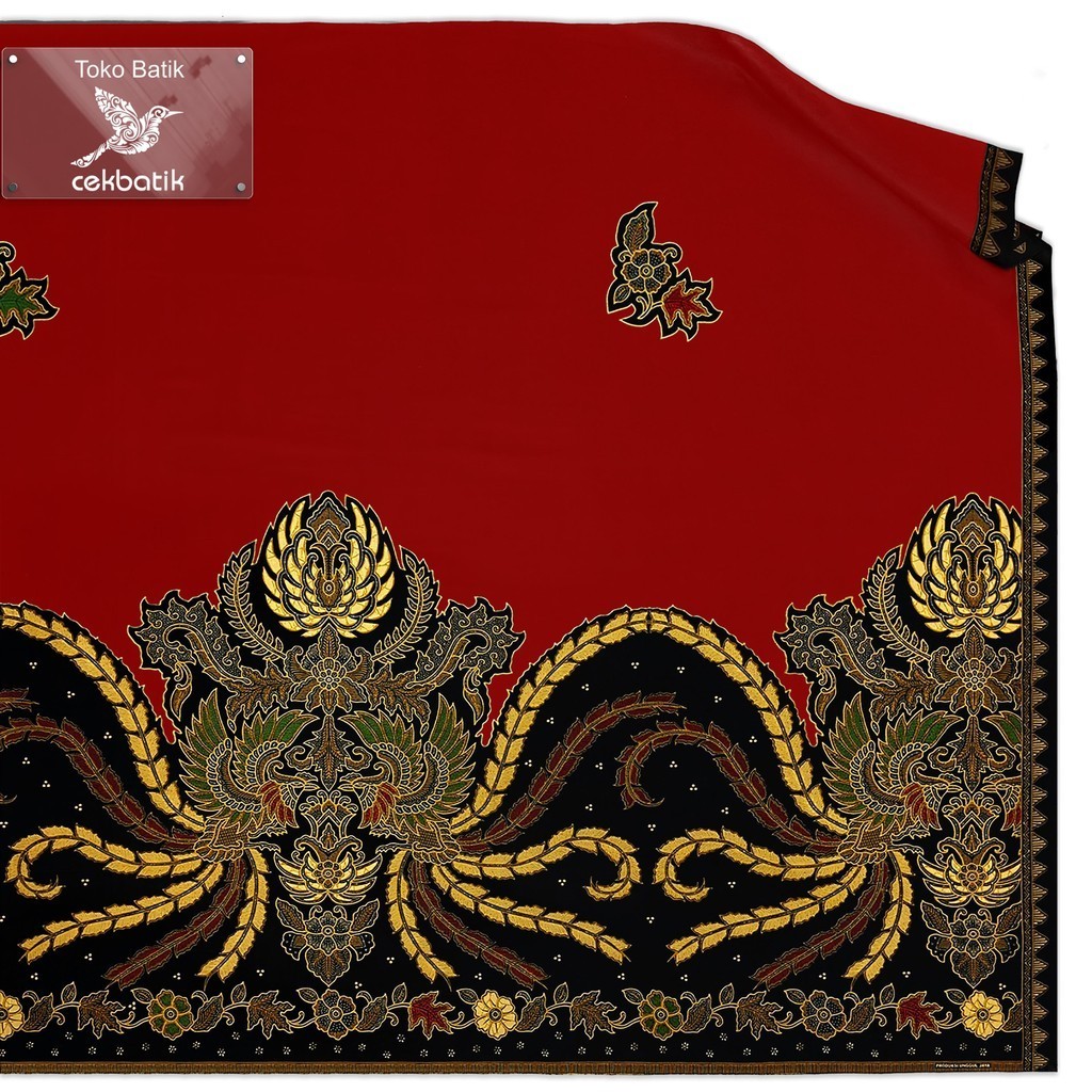 Jual Kain Batik - Motif Burung Garuda Jawa Modern Spesial Ukuran Lebih ...