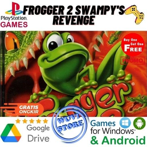 Jual Game PC Frogger 2 Swampy's Revenge Emulator PS1 | Bisa Main di ...