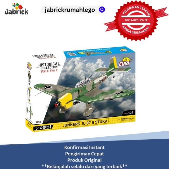 Jual COBI 5730 (Junkers JU 87 Stuka) - ToysH | Shopee Indonesia
